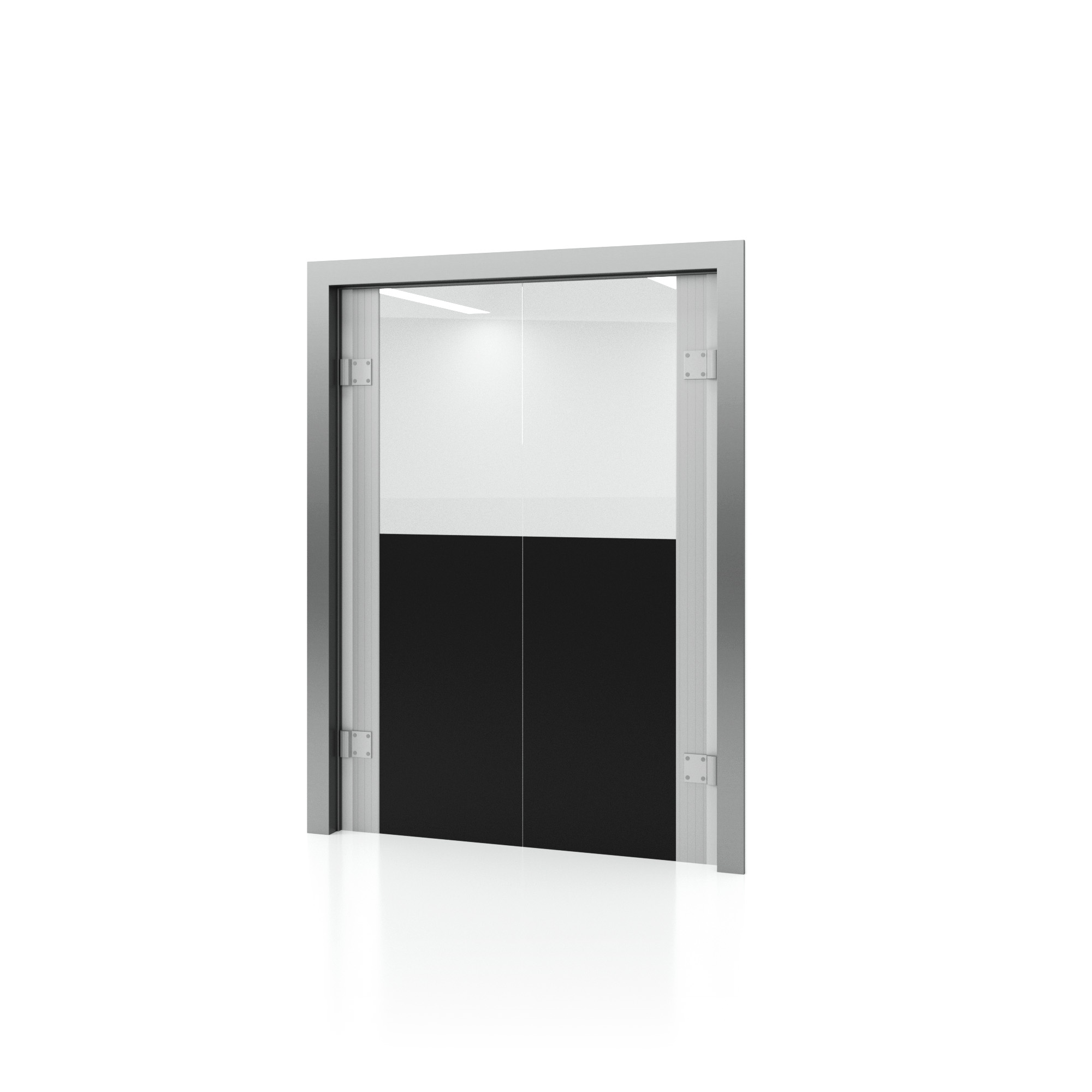 PC swing door 2-leaf ML0052D | DAN-doors